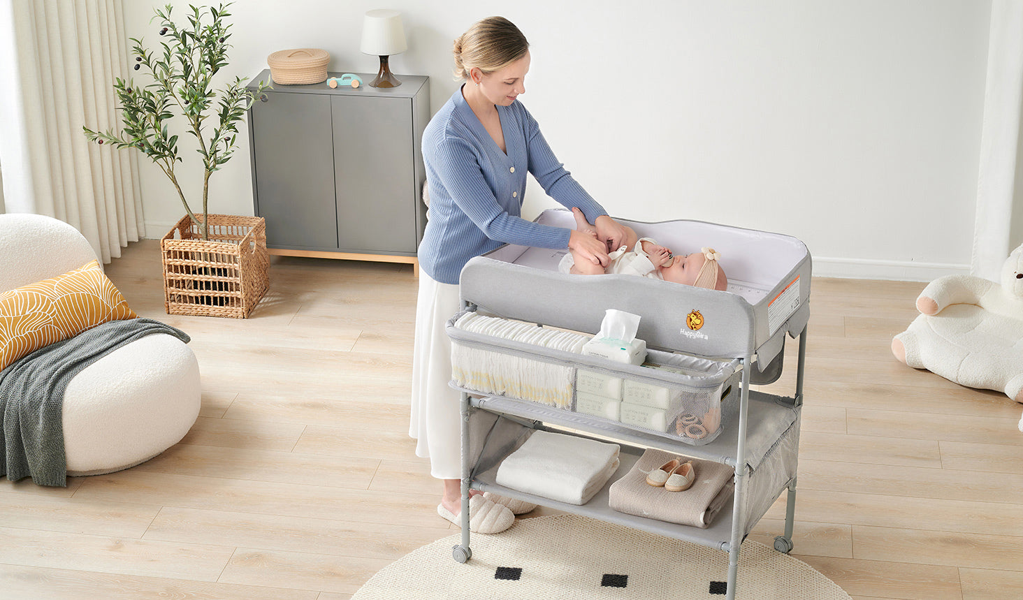 Foldable Baby Changing Table – HappyGira