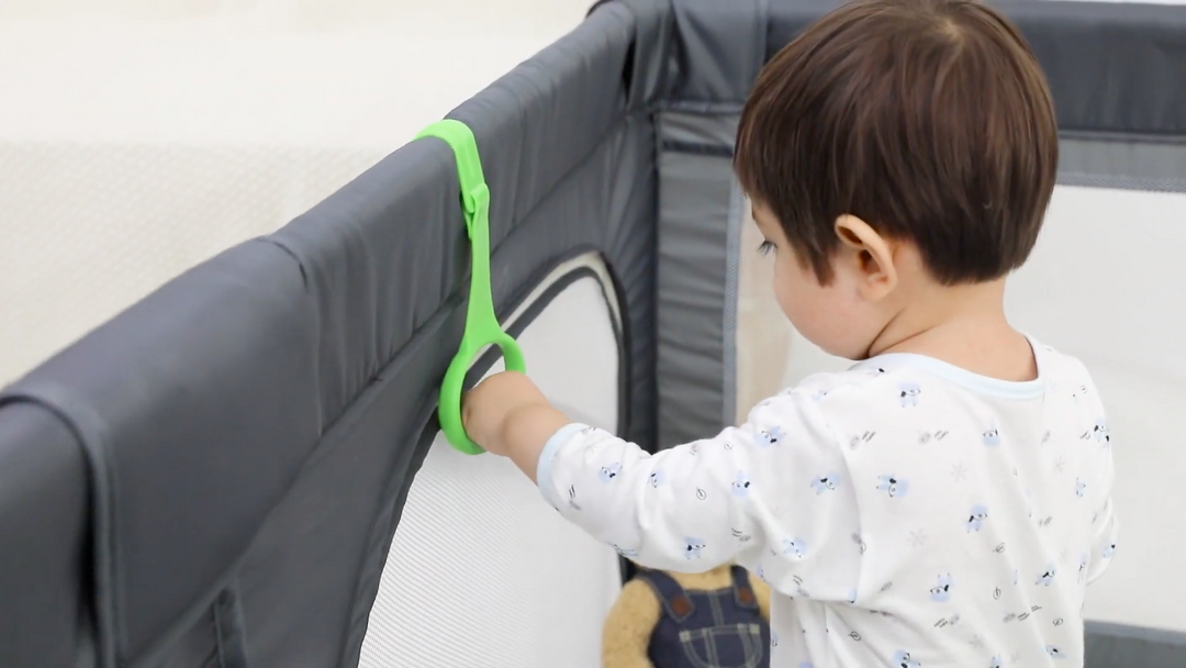 Foldable Adult-Accessible Baby Playpen & Play Yard – HappyGira