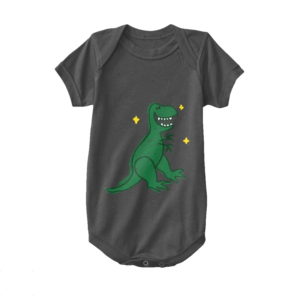 Excited Rex, Dinosaur Baby Onesie – HappyGira